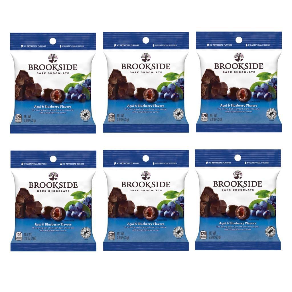 Amazon.com : BROOKSIDE Acai and Blueberry Flavored Chewy Center, Gluten ...