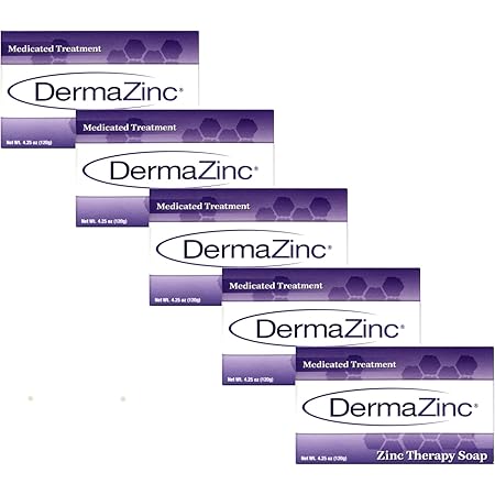 Amazon.com : Dermalogix DermaZinc Zinc Therapy Soap Medicated Treatment ...