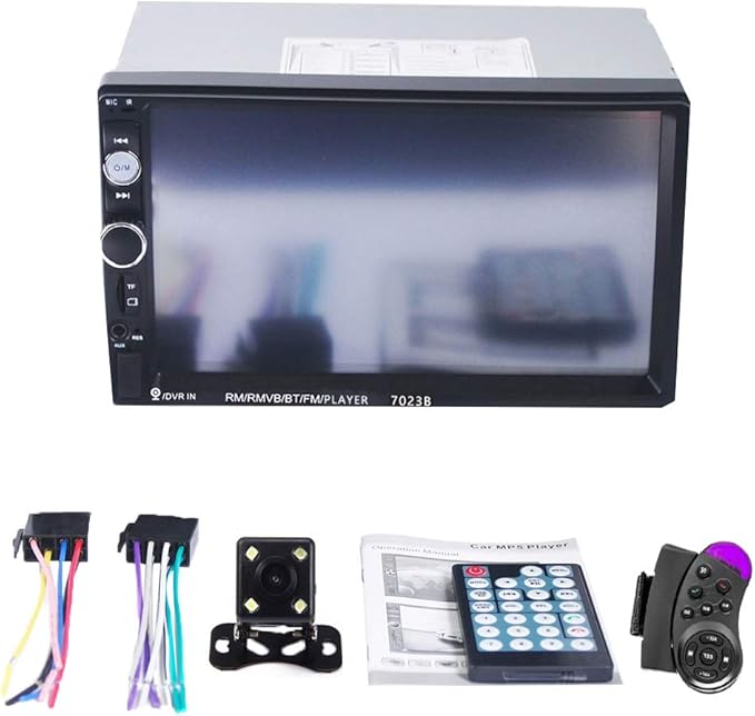 Amazon.com: Car777 Car Stereo 7023B 7 Inch Full HD Double Din Car ...