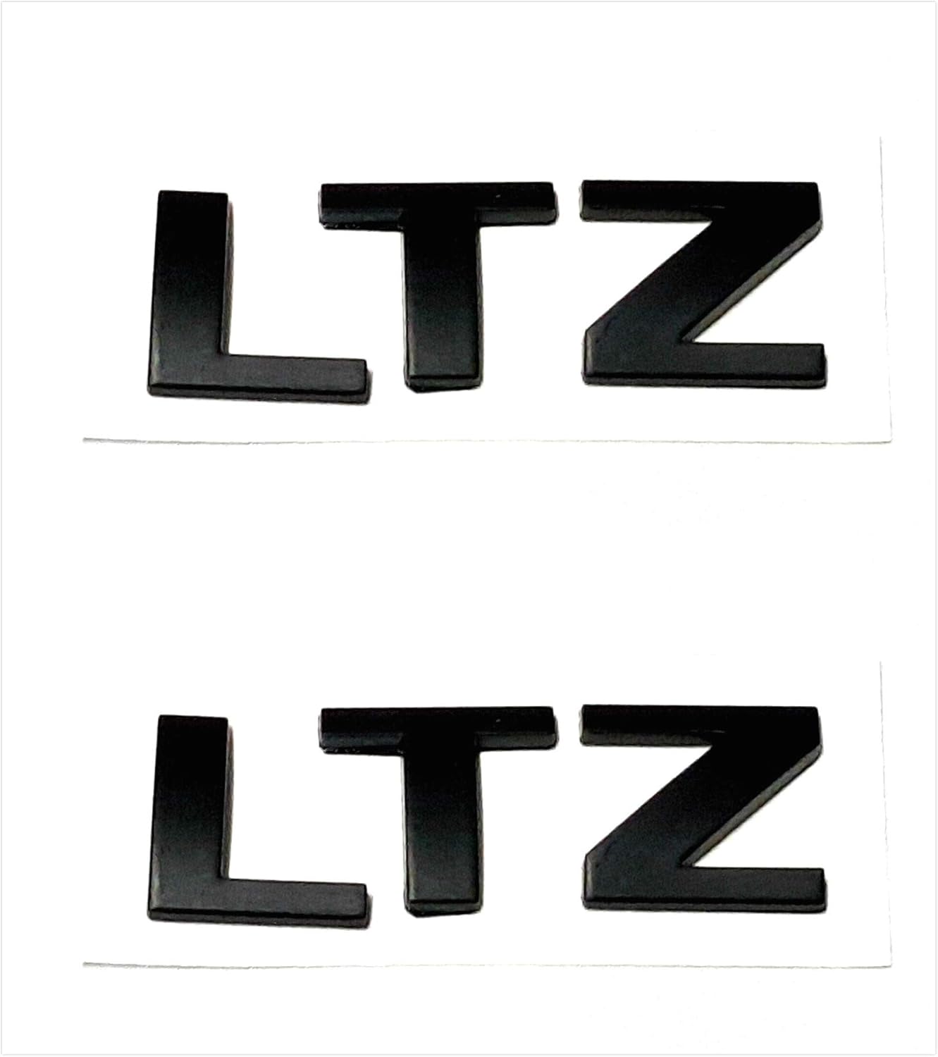 Amazon.com: Vestian (CV) 2 Pair Black LTZ Emblems Badge Nameplate for ...