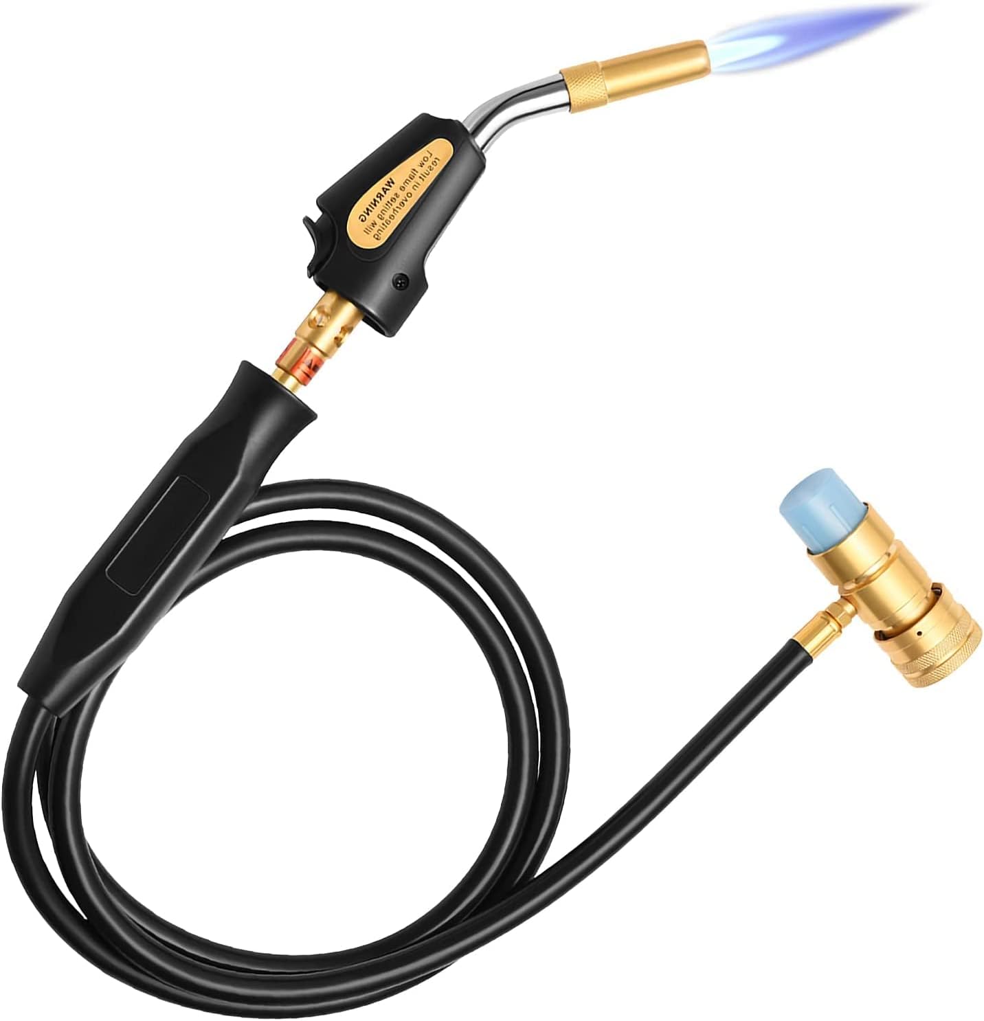 MAPP Gas Torch, Potuem Propane Gas Torch Welding Propane Torch with 1 ...