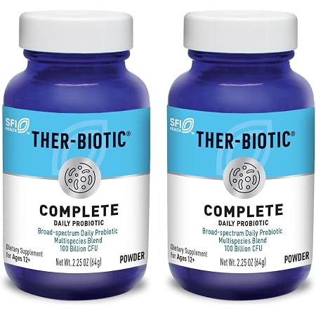 Amazon.com: Klaire Labs Ther-Biotic Complete Probiotic Powder - 100 ...