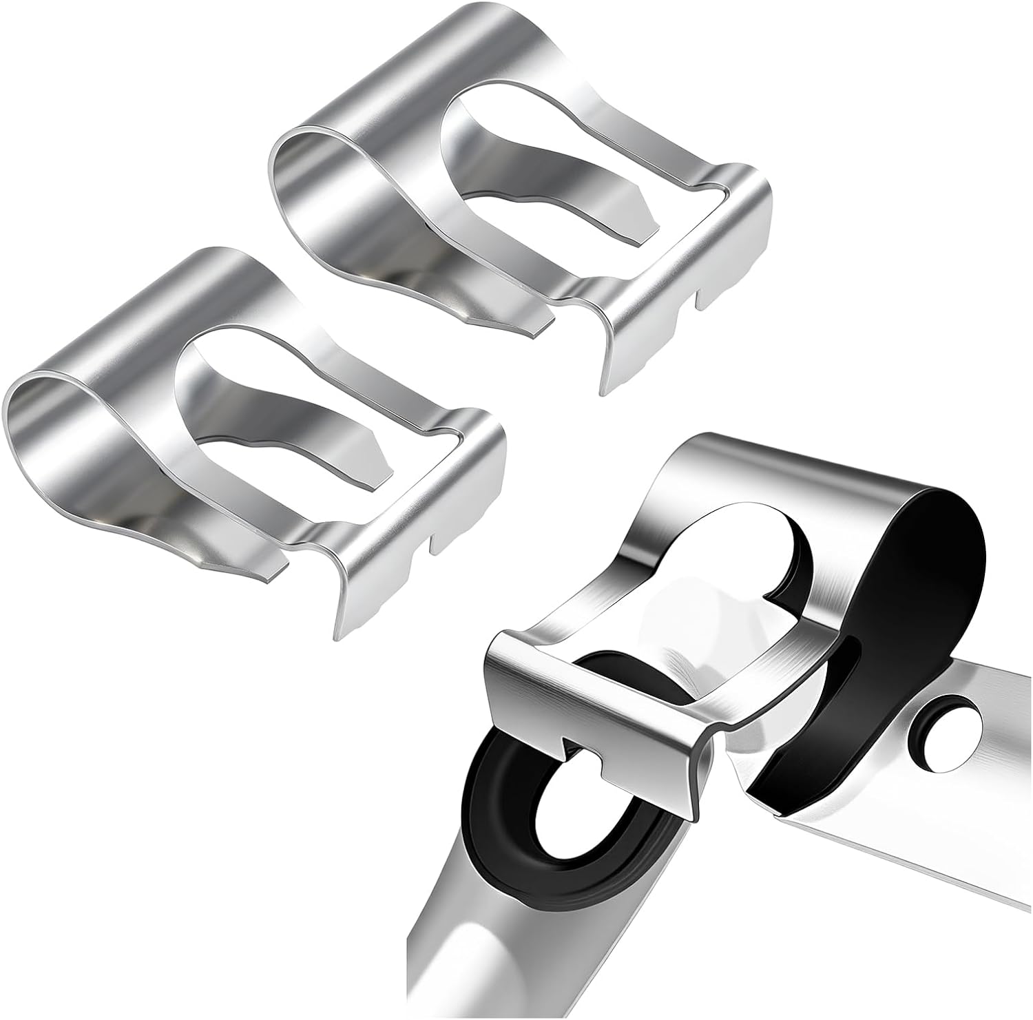 Amazon.com: 2PCS Car Windshield Wiper Linkage Bushings Clips,Stainless ...