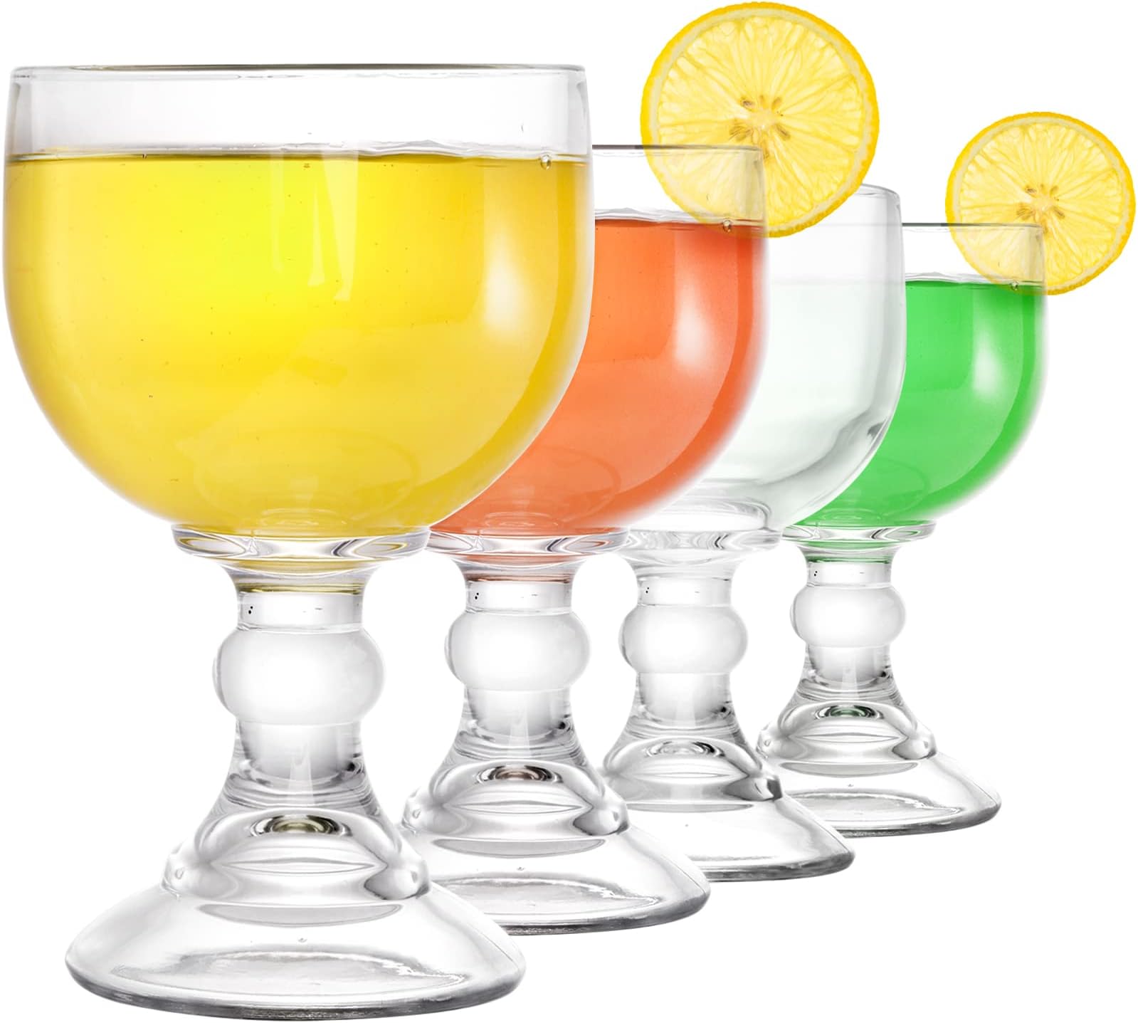 Amazon.com | Amehla Schooner Beer Glasses Set - 21-ounce Large ...