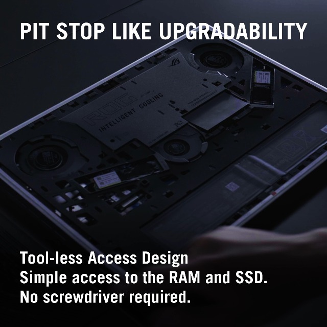 Watch ASUS ROG gaming laptop Tool less access on Amazon Live
