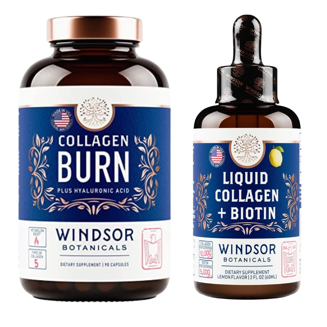 Amazon.com: Thermogenic Multi Collagen Burn and Concentrated Liquid ...