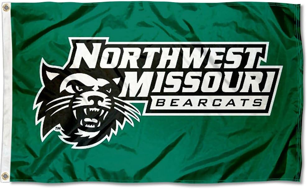Amazon.com : NWMSU Bearcats Large 3x5 College Flag : Sports & Outdoors
