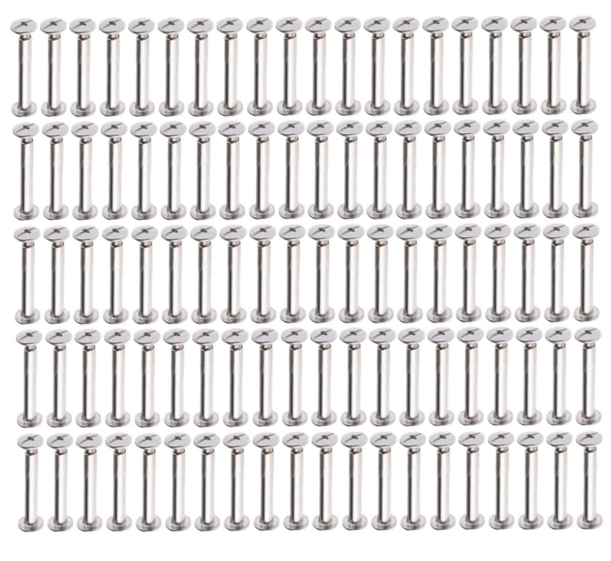 Fasteners Scrapbook Fasteners Photo Album Screws100 Sets M5 Chicago ...