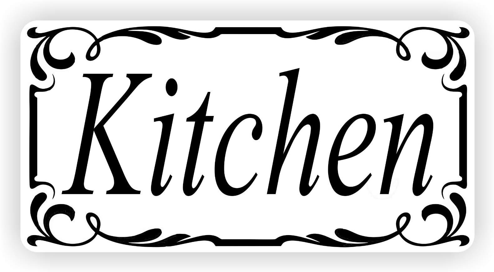 Living Room Door Sign Self Adhesive Vinyl Sticker, Decal : Amazon.co.uk ...