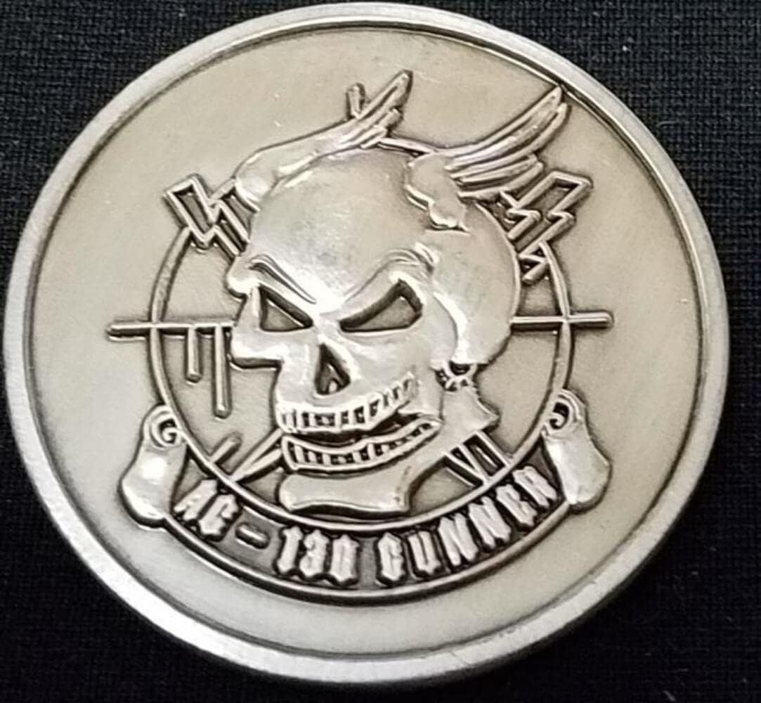 Amazon.com: Rare USAF AFSOC AC-130 Gunner Challenge Coin
