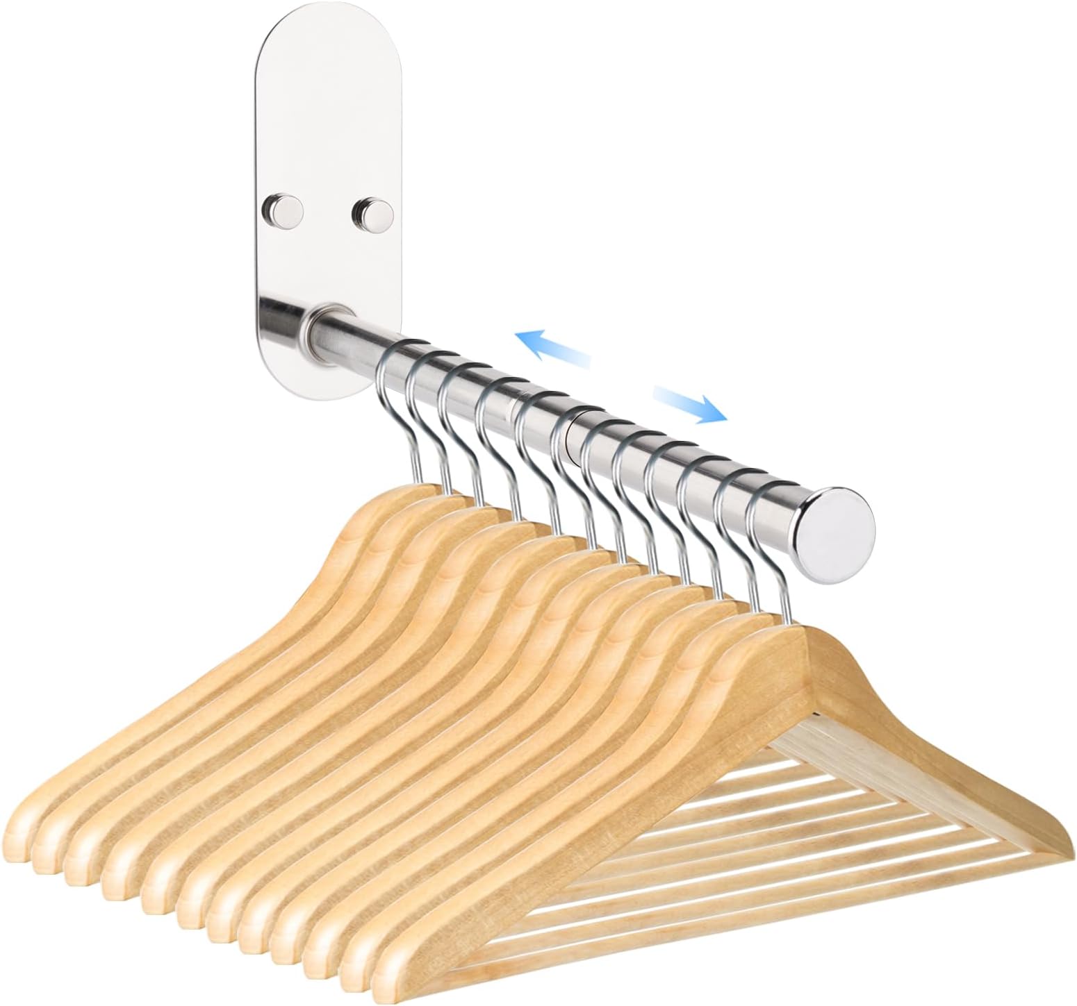 Amazon.com: Decko Bath Products 38500 Over Door Hanger, 14-Inch (2 Pack ...