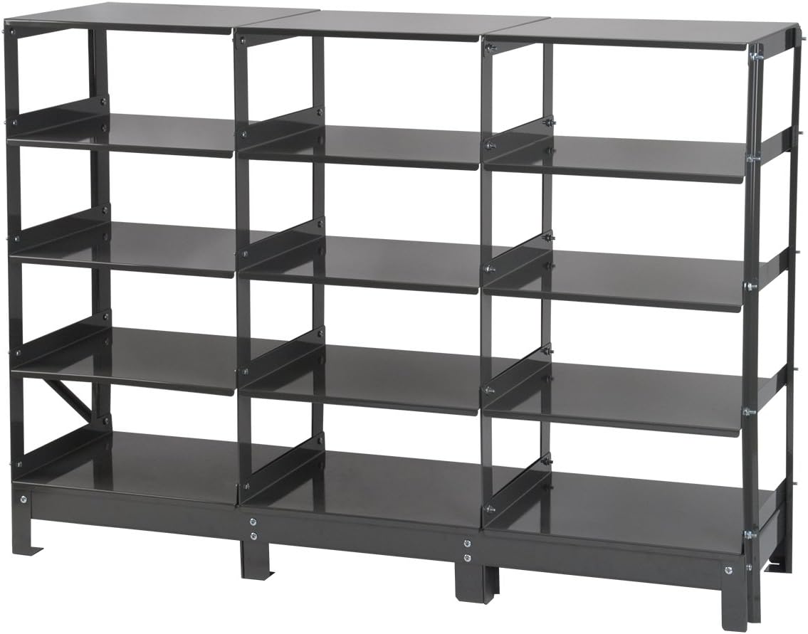 AKRO-MILS RAB5338 53-1/2 L by 15-1/4 W by 37-1/8 H Powder Coated Steel ...