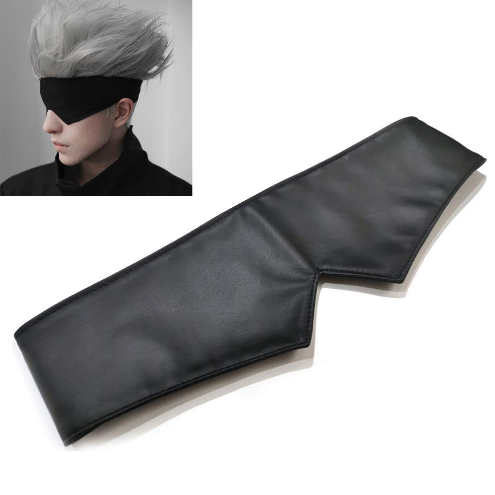 Zhongkaihua Anime Jujutsu Kaisen Gojo Satoru Cosplay Eye Mask Soft ...
