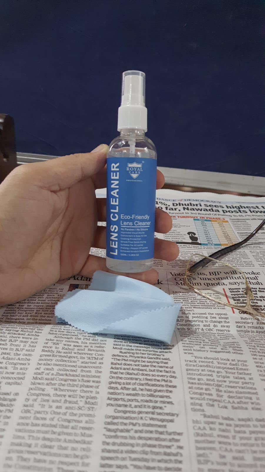 ROYAL CARE PROFESSIONAL Lens Cleaner Spray Kit – Professional Lens ...