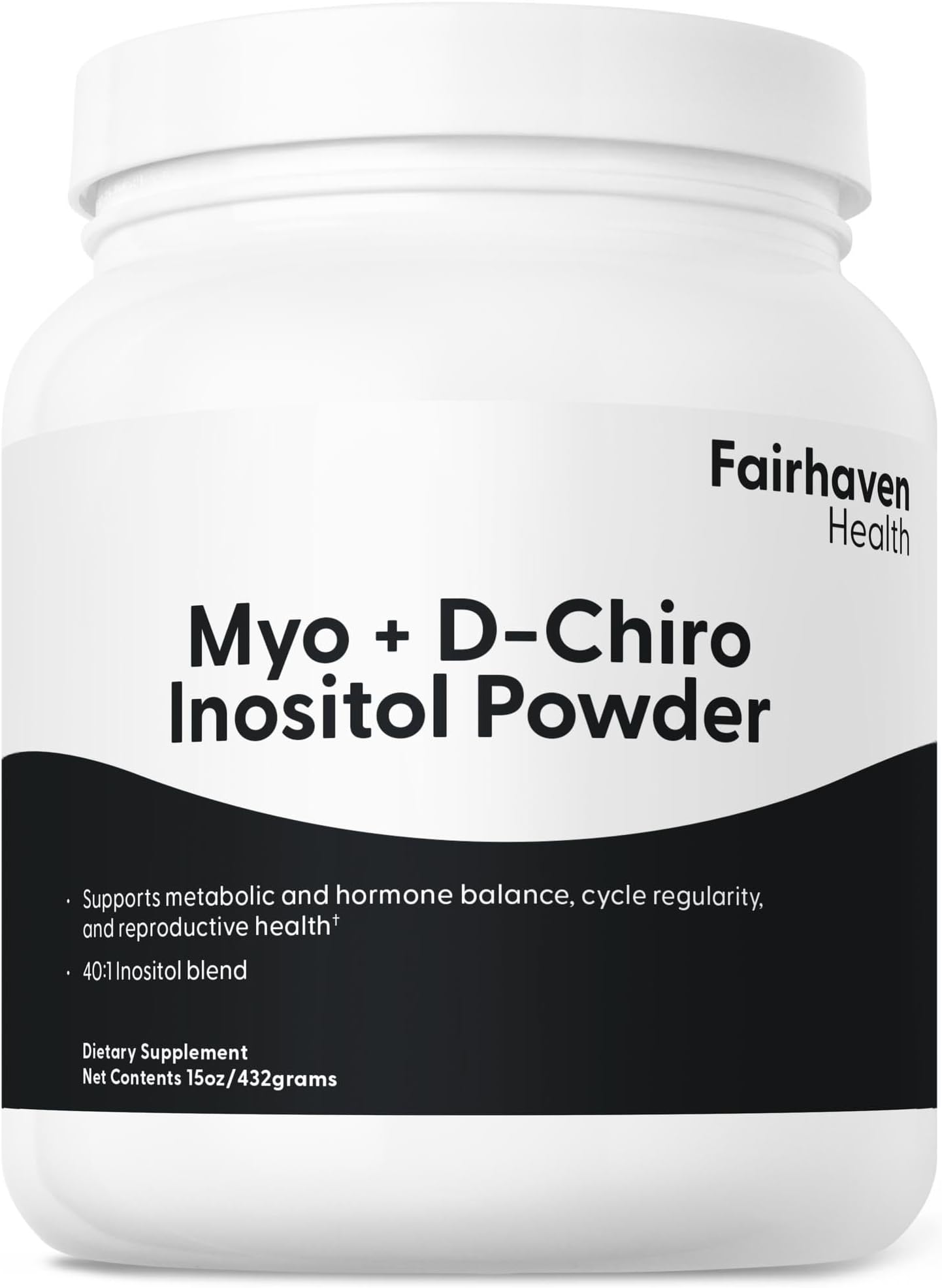 Amazon.com: Fairhaven Health Myo-Inositol and D-Chiro Inositol Powder ...