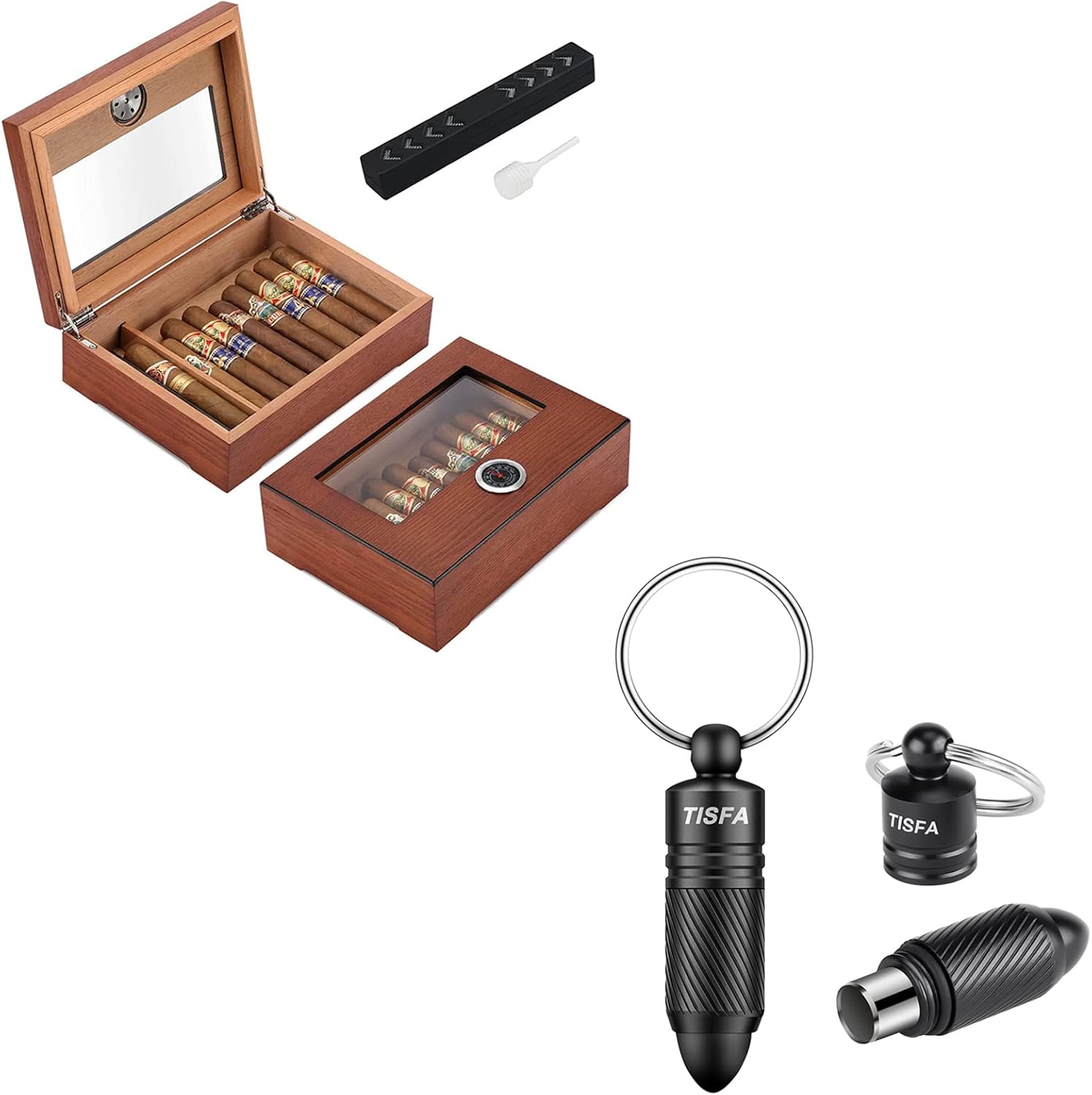 Amazon.com: TISFA Cigar Humidor and Cigar Tool : Health & Household