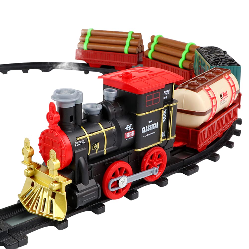 Toy Train For Christmas Tree Tom Eley With His Long Running Model