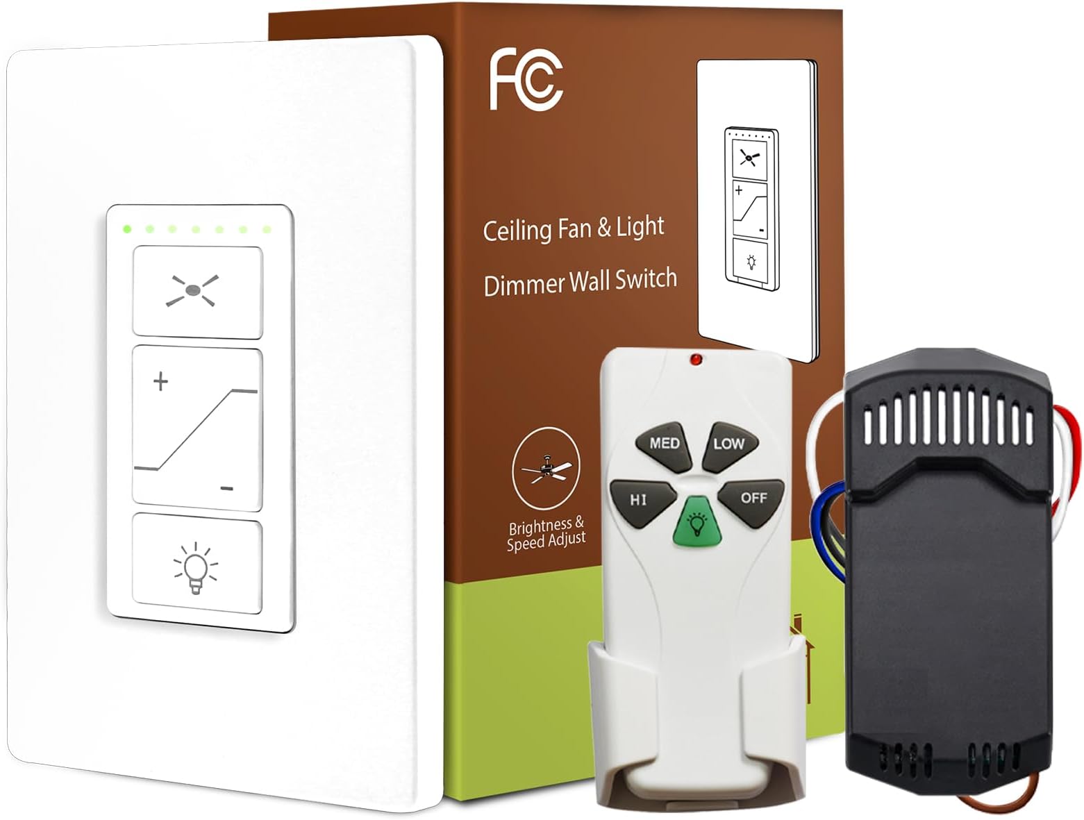 Amazon.com: Ceiling Fan Remote Control Kit, Universal Ceiling Fan ...