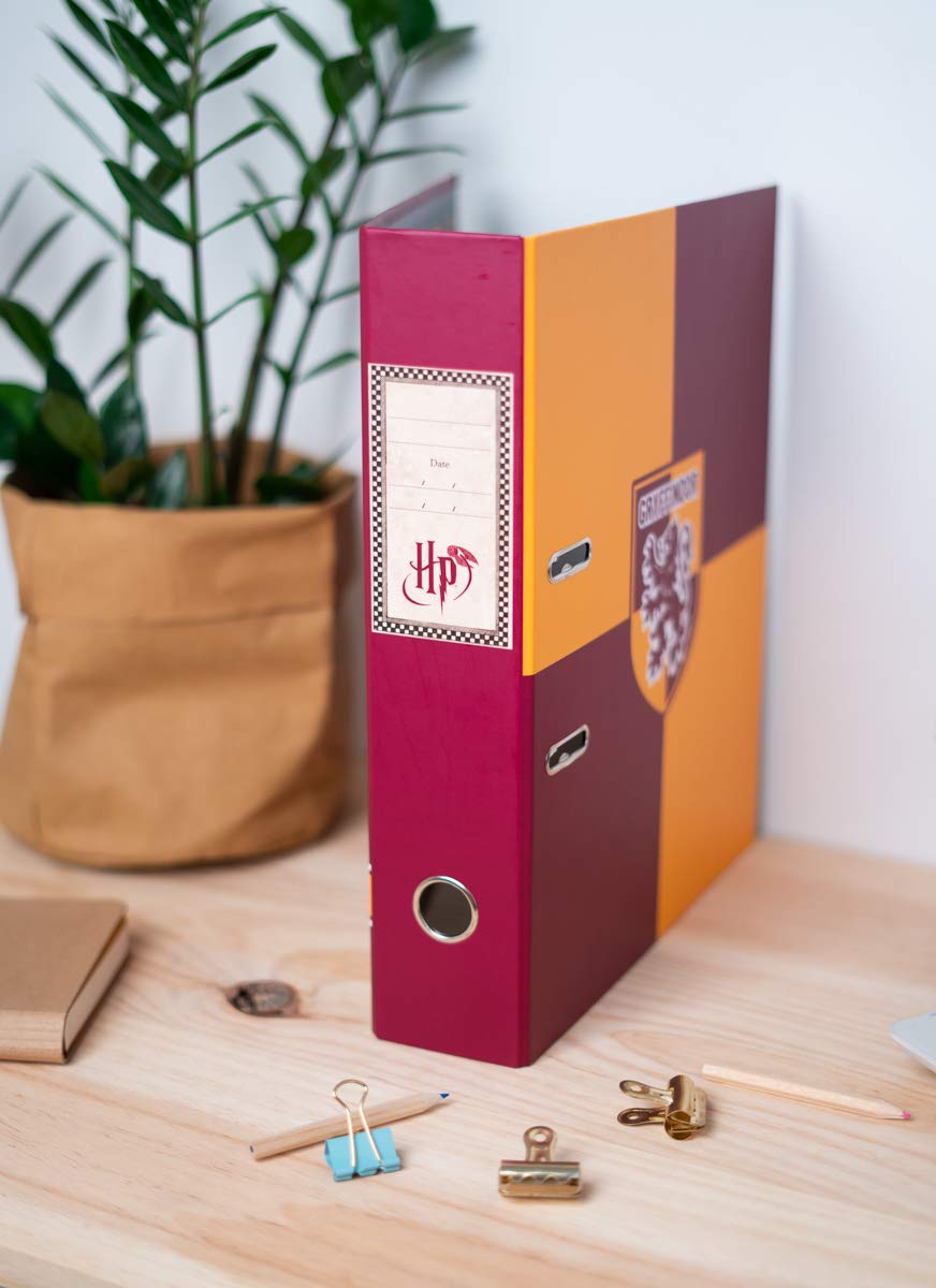 Harry Potter Gryffindor Ring Binder, Lever Arch File Mechanism with ...
