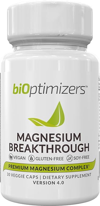 Amazon.com: BiOptimizers - Magnesium Breakthrough Supplement 4.0 - Has 7 Forms of Magnesium Like ...