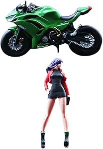Amazon.co.jp: Toysmith 1:64 オートバイ女性モデル 樹脂製ミニチュア塗装済みフィギュア ドールハウス ジオラマ 写真撮影用小道具 マイクロ風景装飾 : ホビー