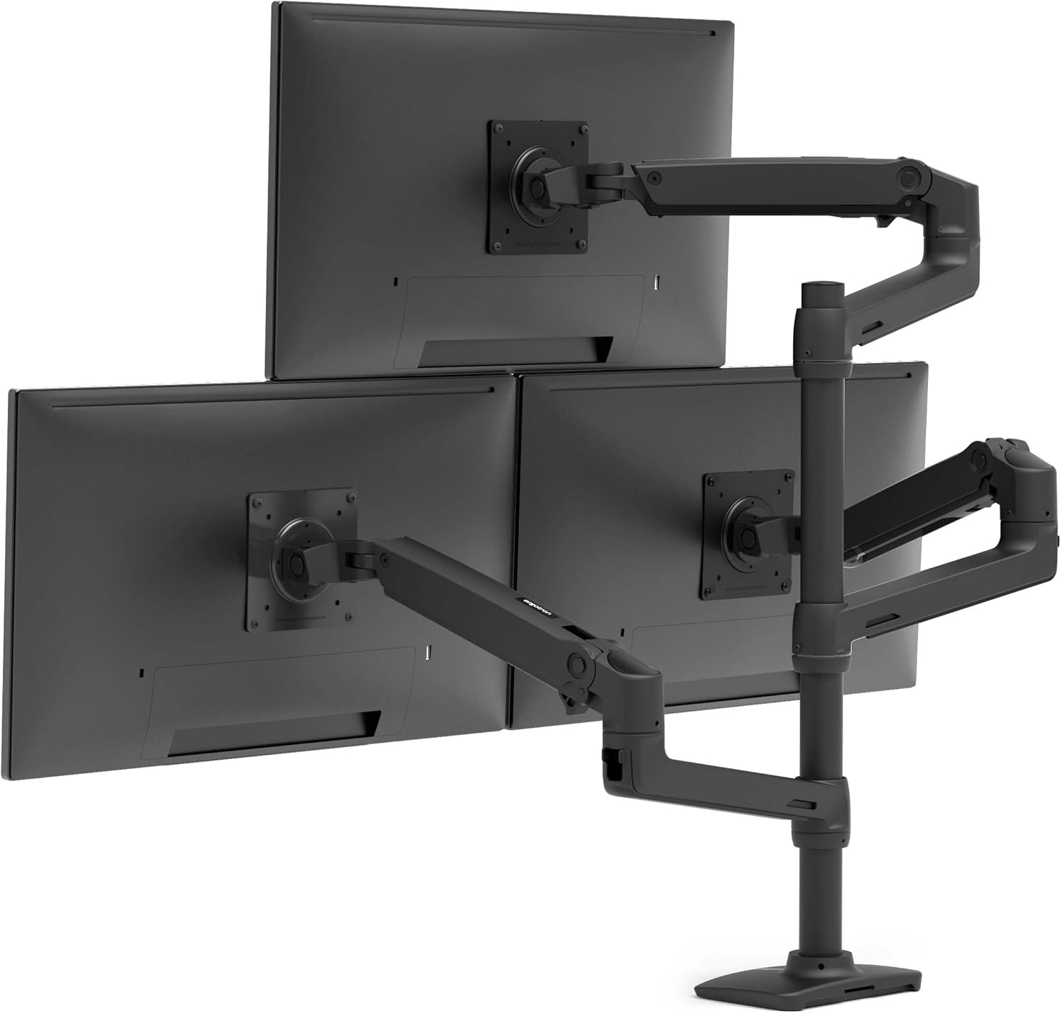 Amazon.com: Ergotron – LX Triple Monitor Arm, VESA Desk Mount – for 3 ...