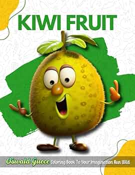 kiwi fruit coloring pages