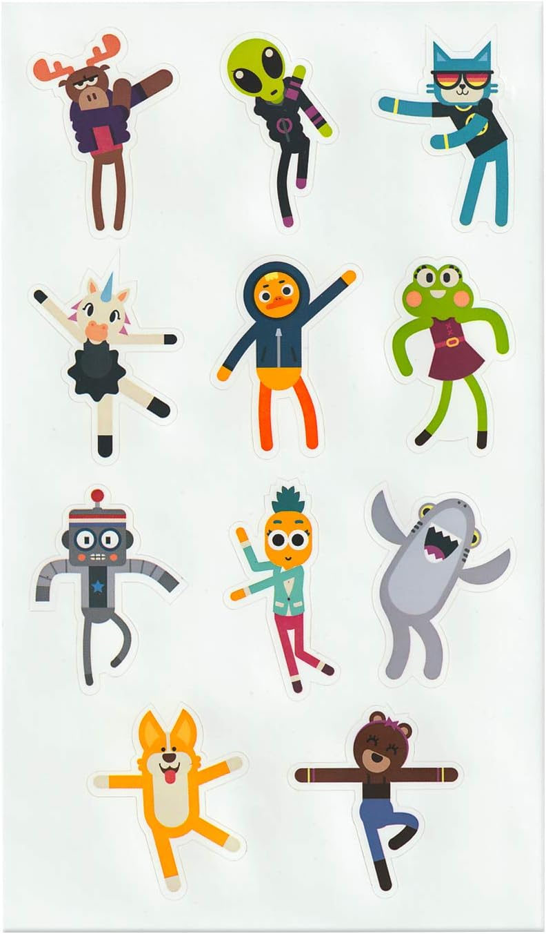 Amazon.com: 100+ Dance Party Stickers : Toys & Games