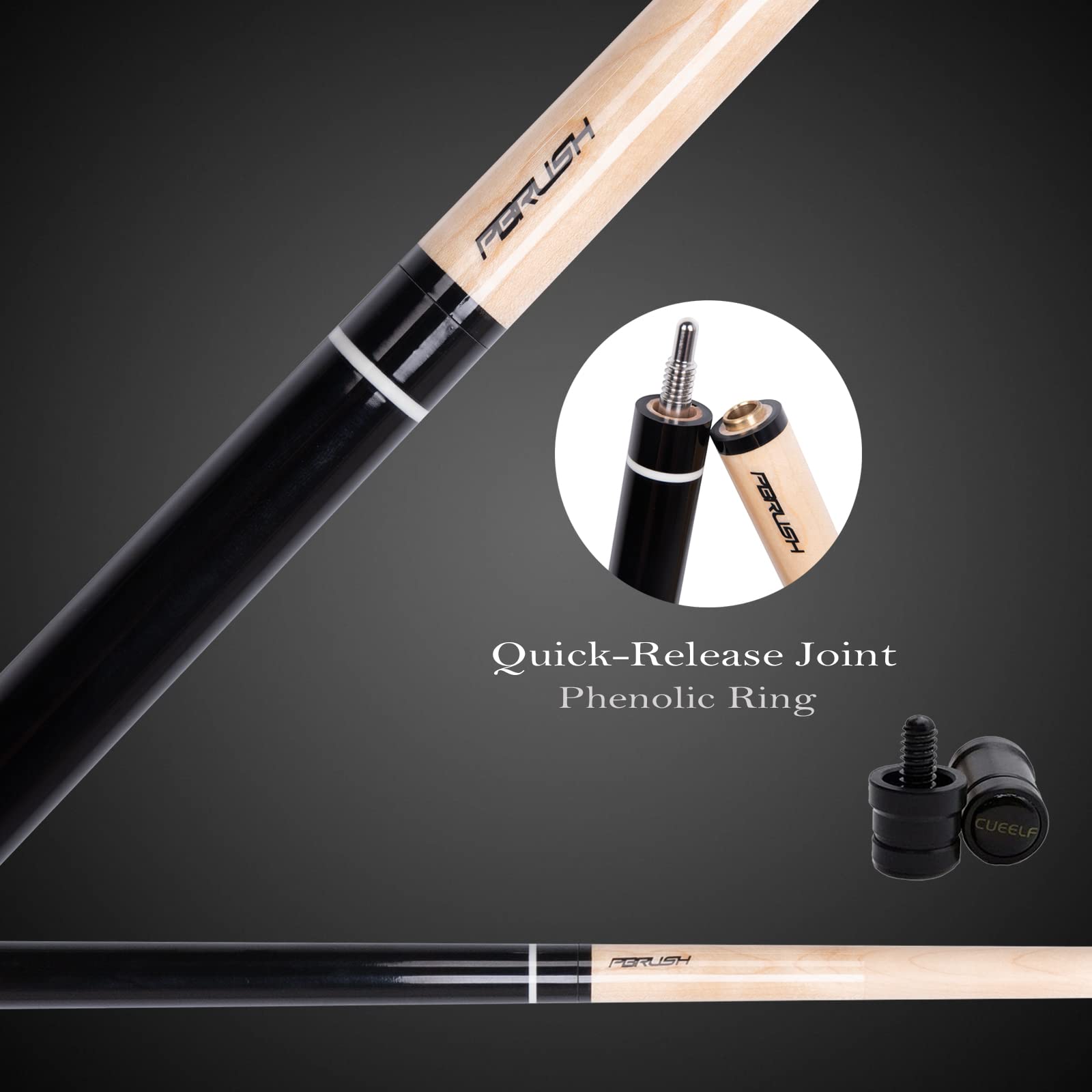 Snapklik.com : Heavy Hitter Jump Break Pool Cue 20oz 21oz 22oz 23oz 3 ...
