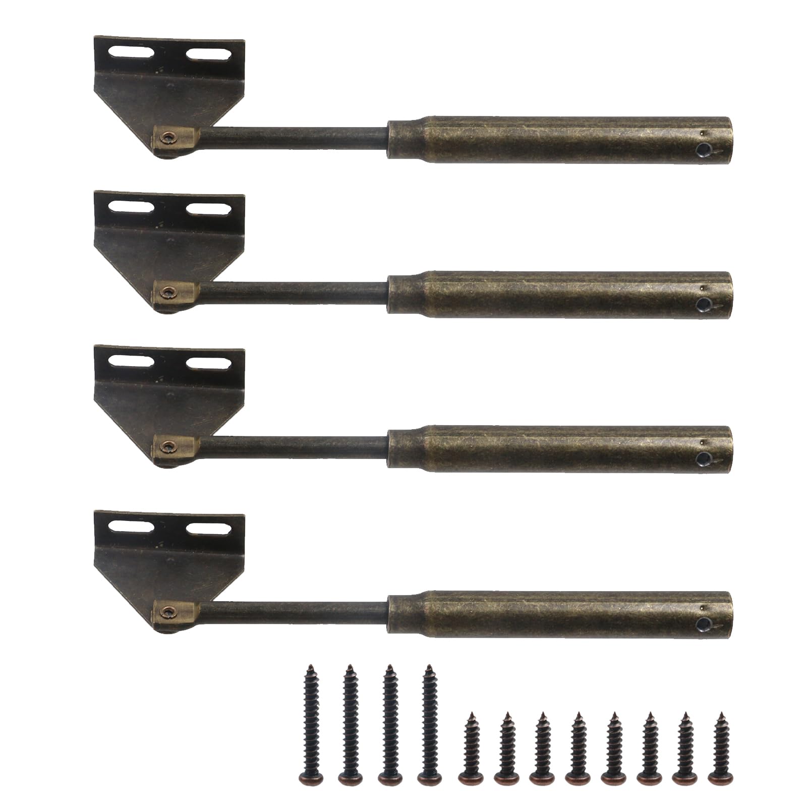 Snapklik.com : KUMGROT 4 Pcs 6-1/4" Brass RV Door Strut Spring Cabinet ...