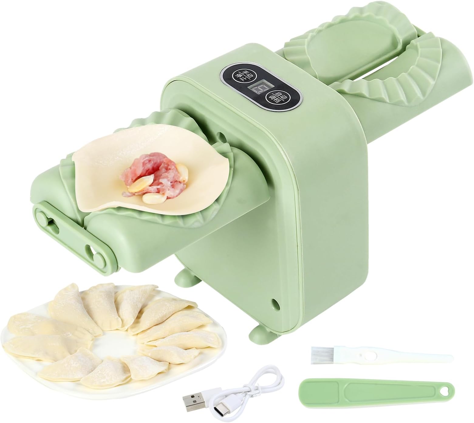 Amazon.com: Automatic Electric Dumpling Press Maker Machine ...