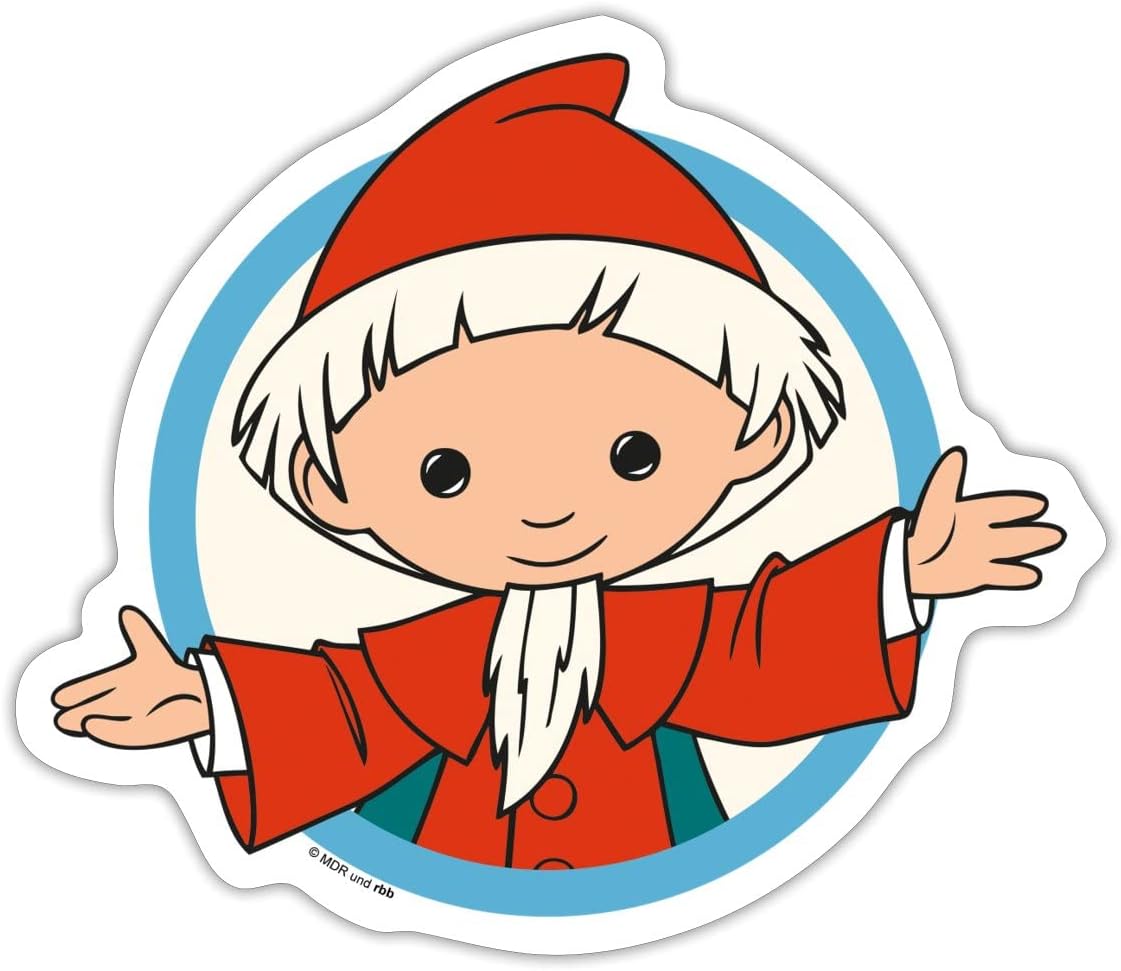 Spreadshirt Sandmännchen Sandmann Bringt Abendgruß Sticker, One Size ...