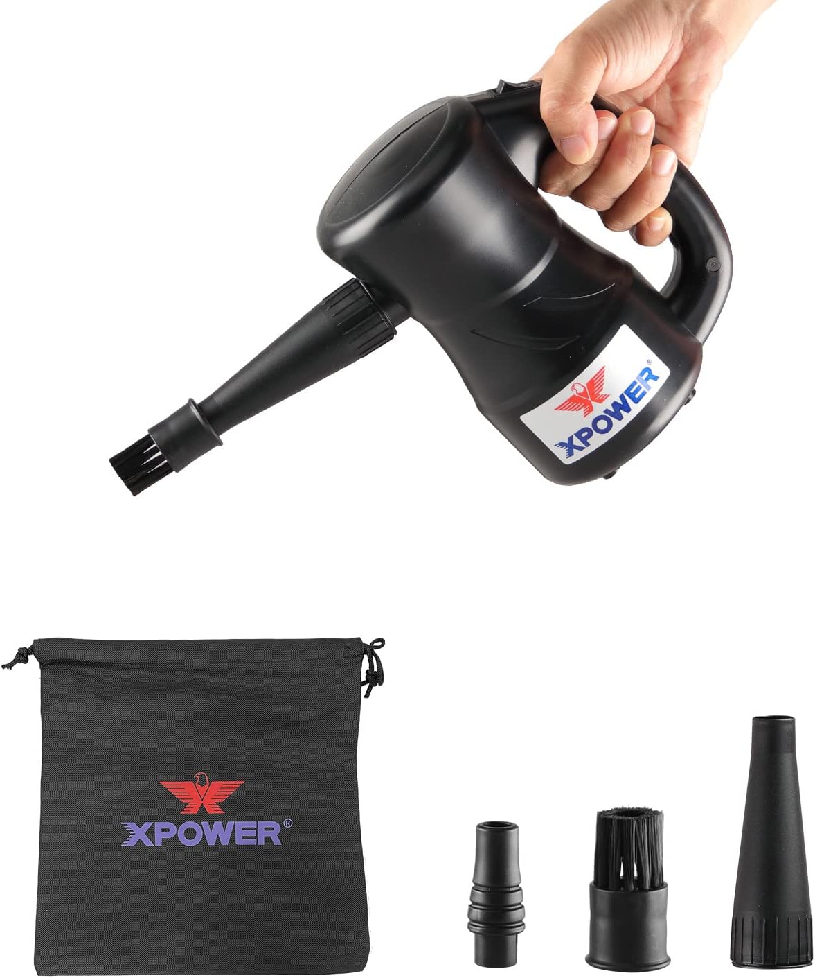 Xpower A-3B Computer Duster Multi Electric Wireless Air Pump Air Spray ...