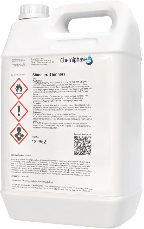 Cellulose Paint Thinner Gunwash – Fast Drying Solvent for Cleaning ...
