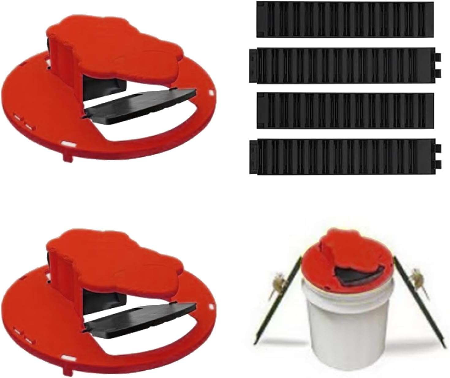 Amazon.com : Bucket Mouse Trap Flip Lid，Mouse Rats Trap Bucket Indoor ...