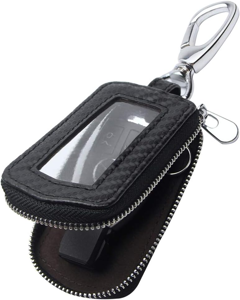 Amazon.com: Leather Case for Compustar Q9 Remote Compustar 2WQ9R-FM ...