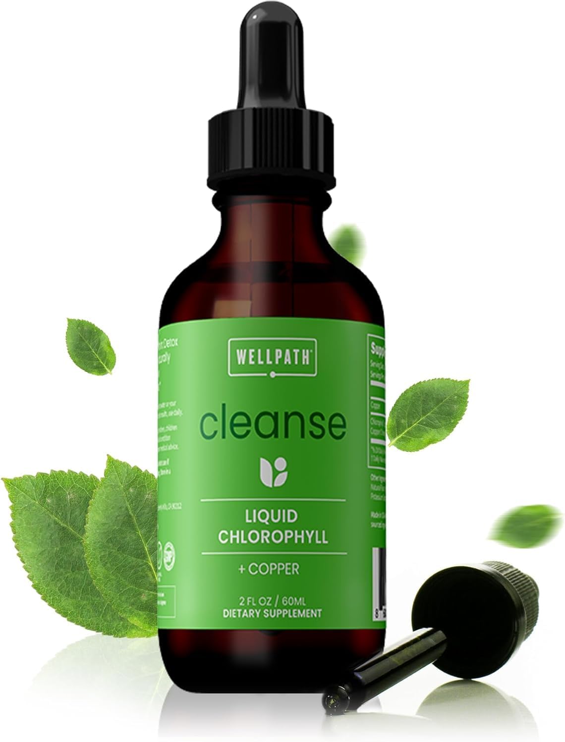 Amazon.com: WellPath Chlorophyll Liquid Drops with Copper - High Potency Vegan Liquid ...