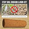 Amazon.com : Vivlly Coconut Erosion Control Blanket Erosion Control ...