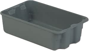 Amazon.com: LEWISBins SN1610-5 Plexton Fiberglass Stack-N-Nest ...