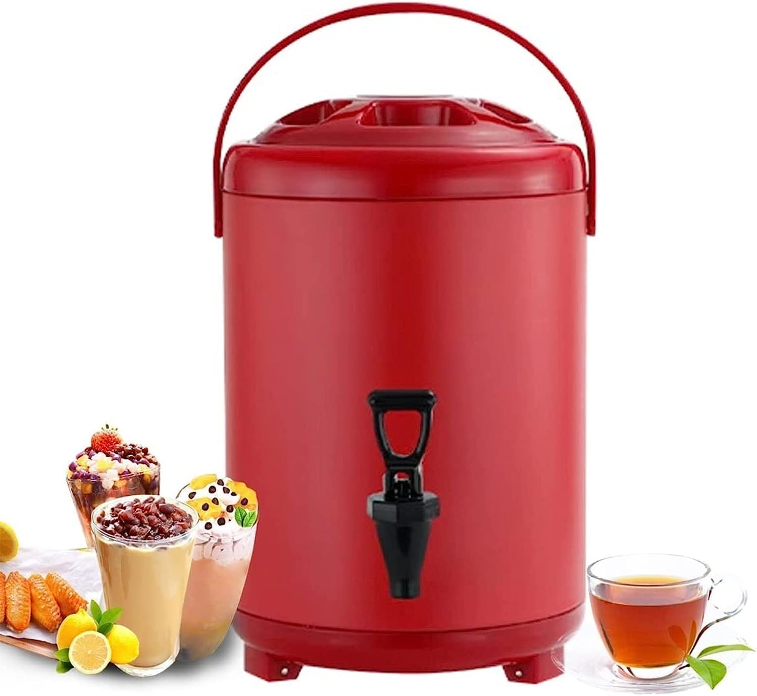 SJFJJKD Hot and Cold Water Dispenser Stainless Steel Tea Hot Water ...