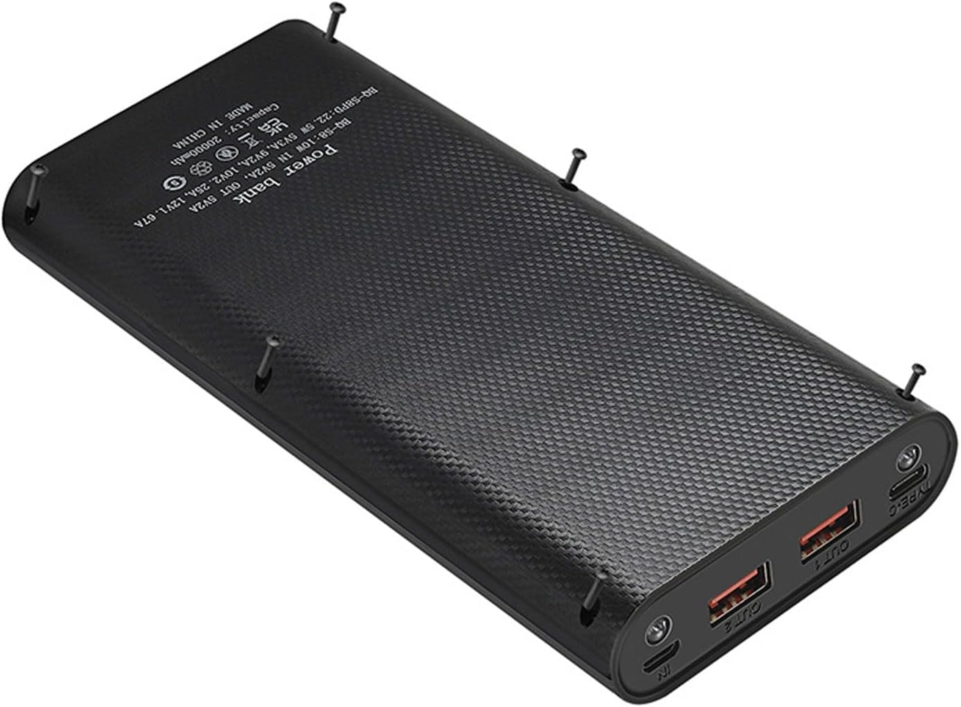 Amazon.com: XAGMODSHN Portable 8x18650 Battery Storage Box DIY Power ...