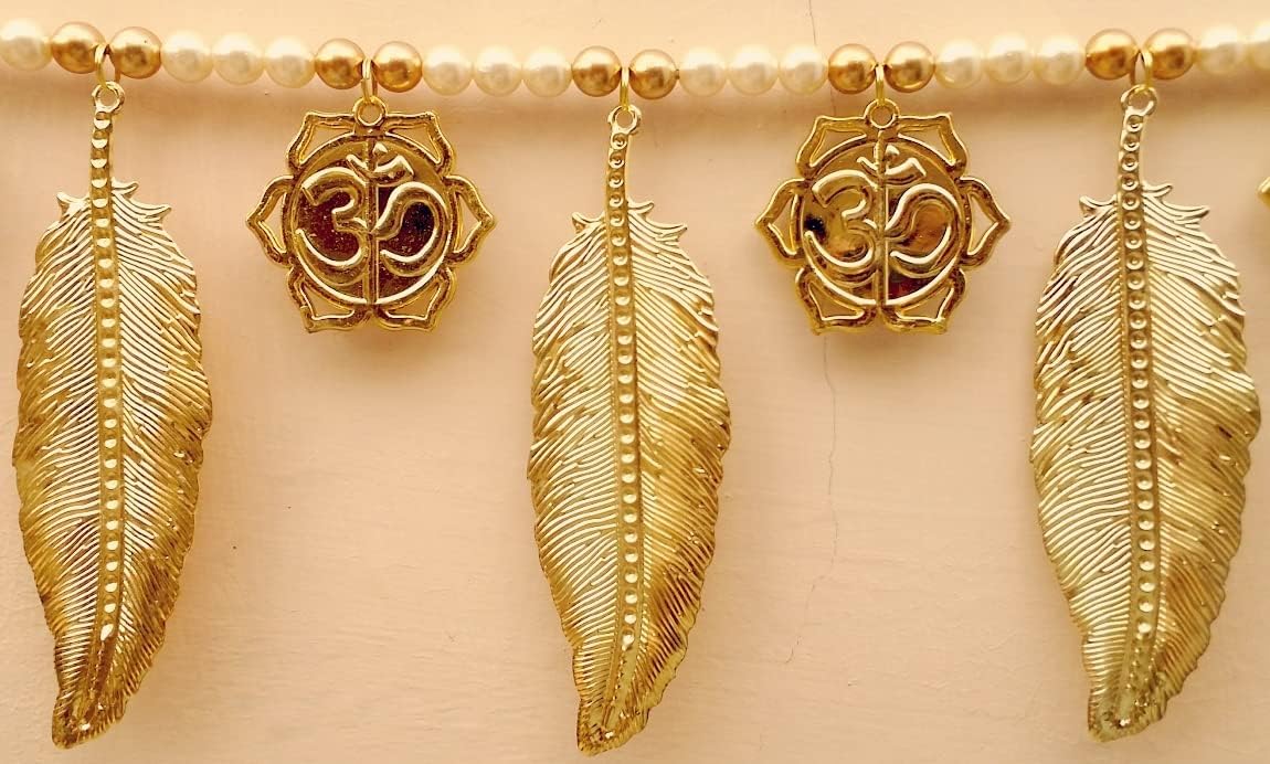 Collectible India Swastik Shubh Labh Metal Toran for Diwali/Toran for ...