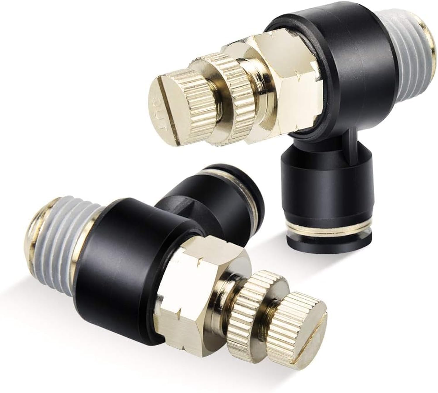 TAILONZ PNEUMATIC 5 Pack SL8-02 Push to Connect Air Line Flow 8MM od 1/ ...