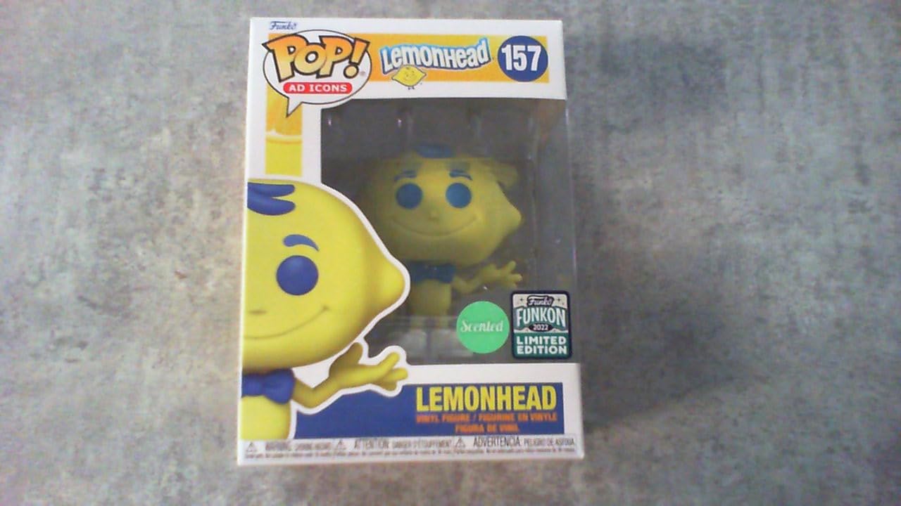 Amazon.com: Funko Pop! Lemonhead Scented 2022 Limited Edition Box ...