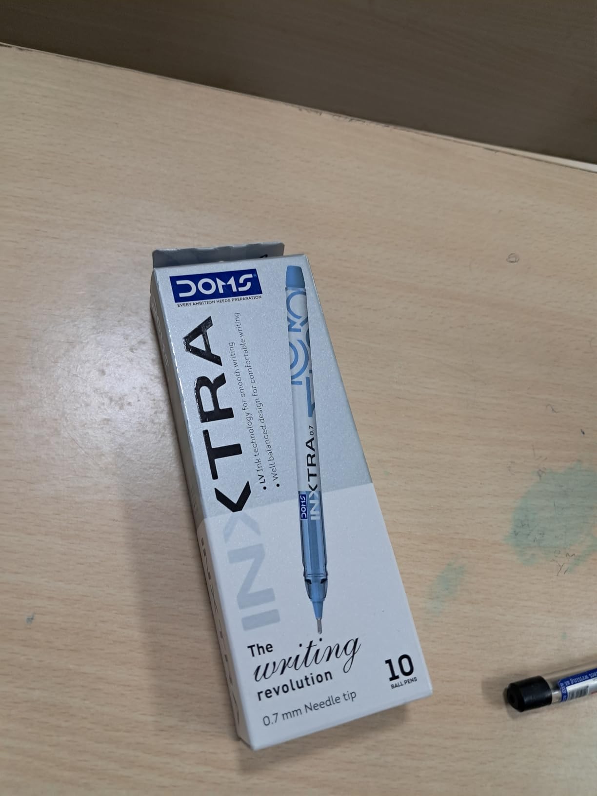 Doms INXTRA 0.7mm BALLPOINT PENS|SOFT RUBBERIZED GRIP FOR COMFORTABLE ...
