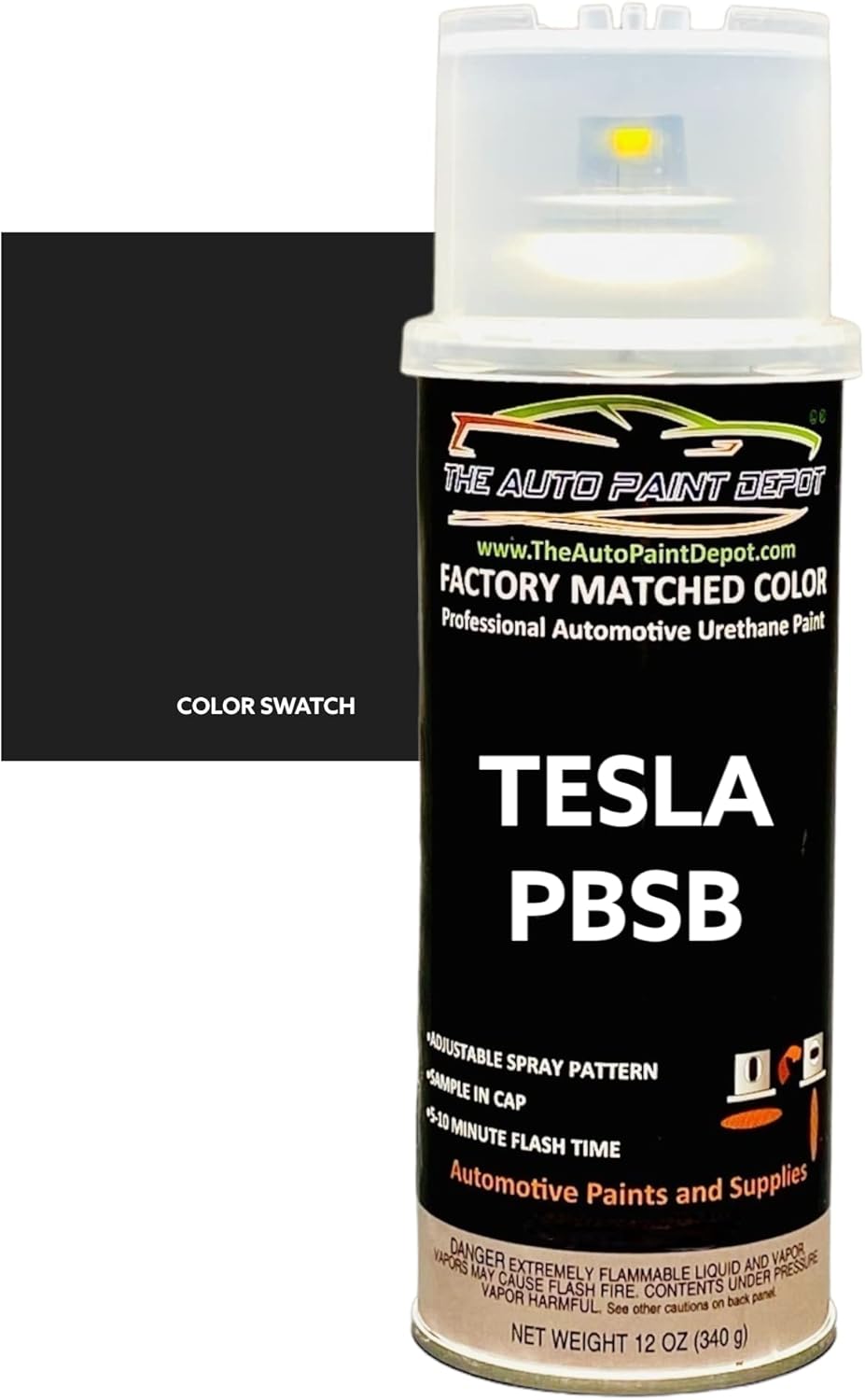 Amazon.com: Auto Paint Depot Touch Up Paint for Tesla Jet Black ...