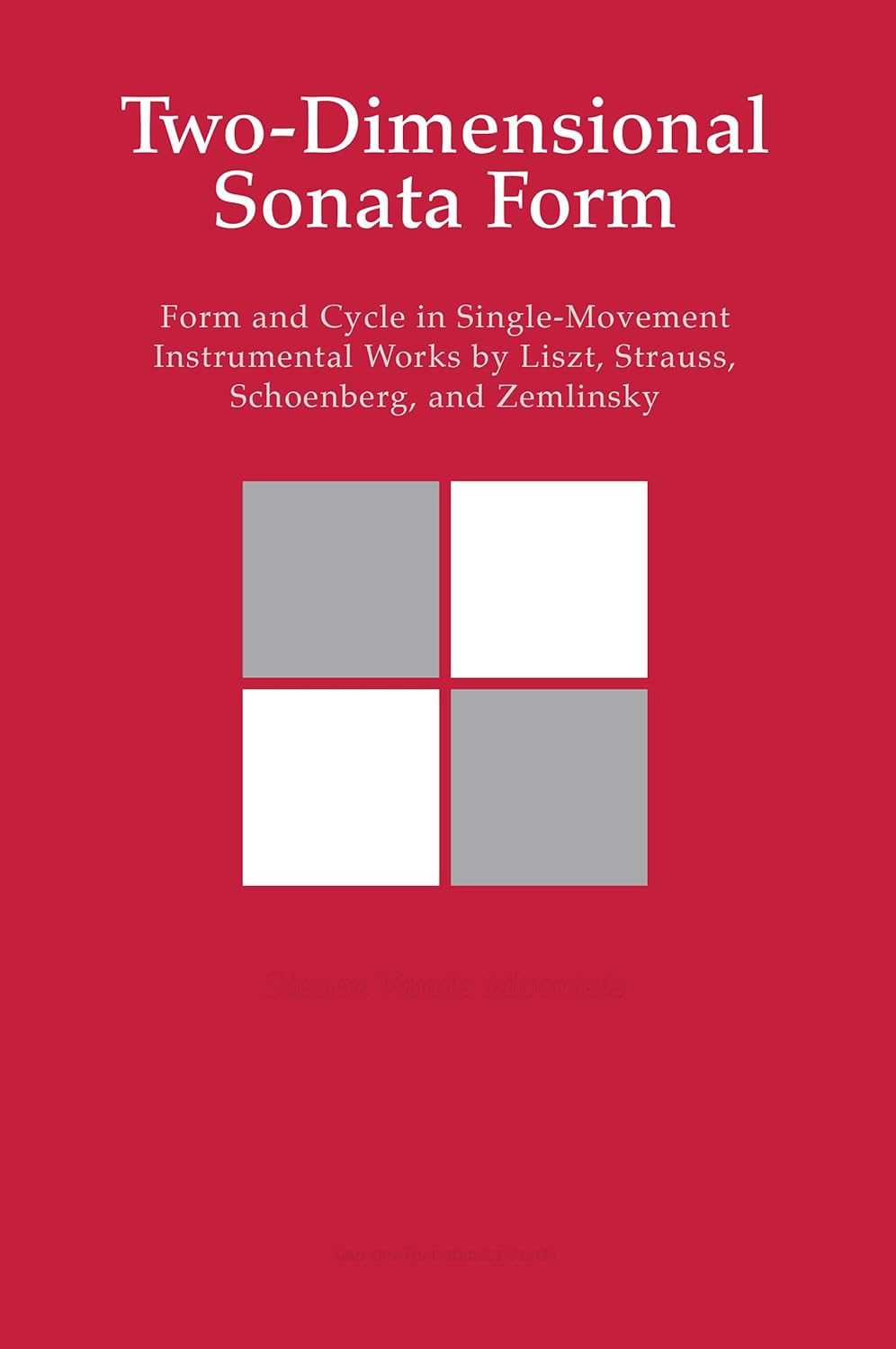 Two-Dimensional Sonata Form: Form and Cycle in Single-Movement ...