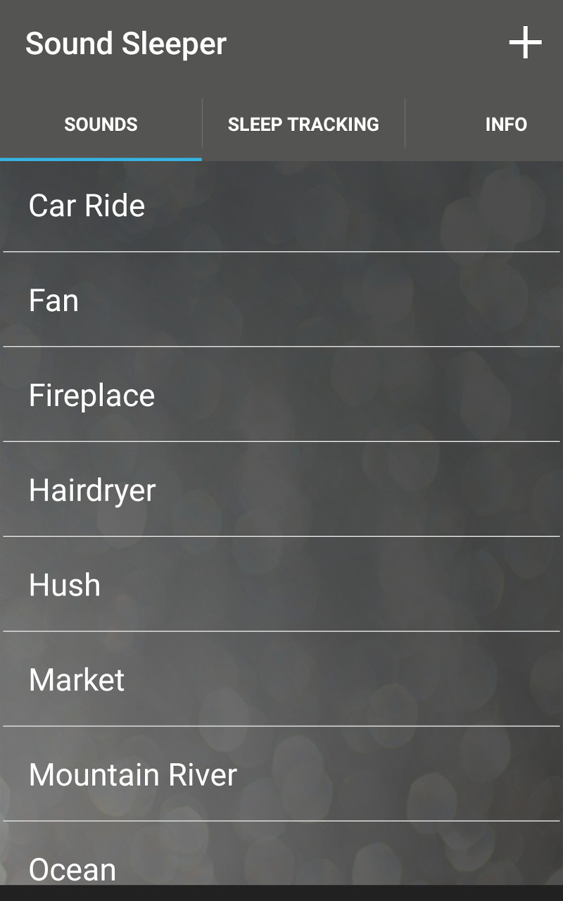 Sound Sleeper - relaxing sounds of nature and white noise for calming ...