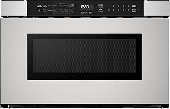 Amazon.com: SHARP SMD2440JS Microwave Drawer Oven, 24-inch, 1.2 Cubic ...