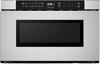 Amazon.com: SHARP SMD2440JS Microwave Drawer Oven, 24-inch, 1.2 Cubic ...